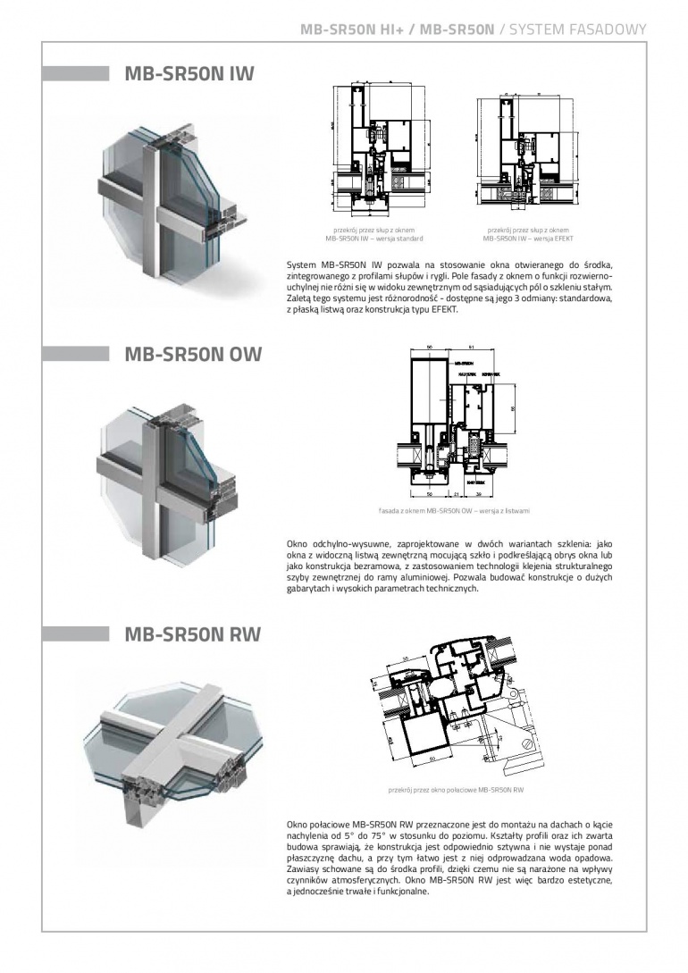 Aluprof MB-SR50N - Simprof.pl